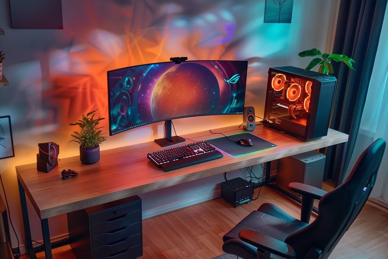 Inspirations déco pour un setup gaming élégant et fonctionnel - The Art Avenue