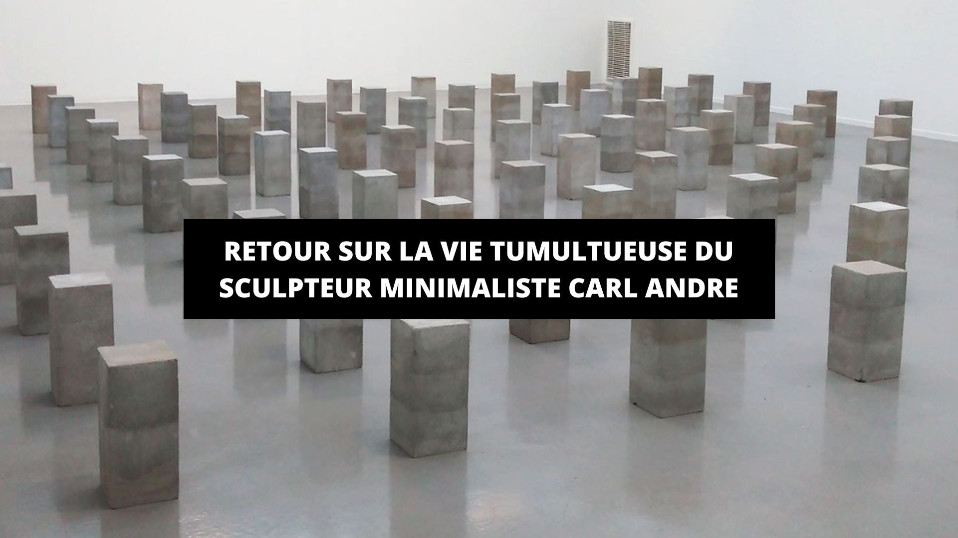 Carl Andre : Héritage et Controverse du Maître de l'Art Minimaliste 🖼️ ...