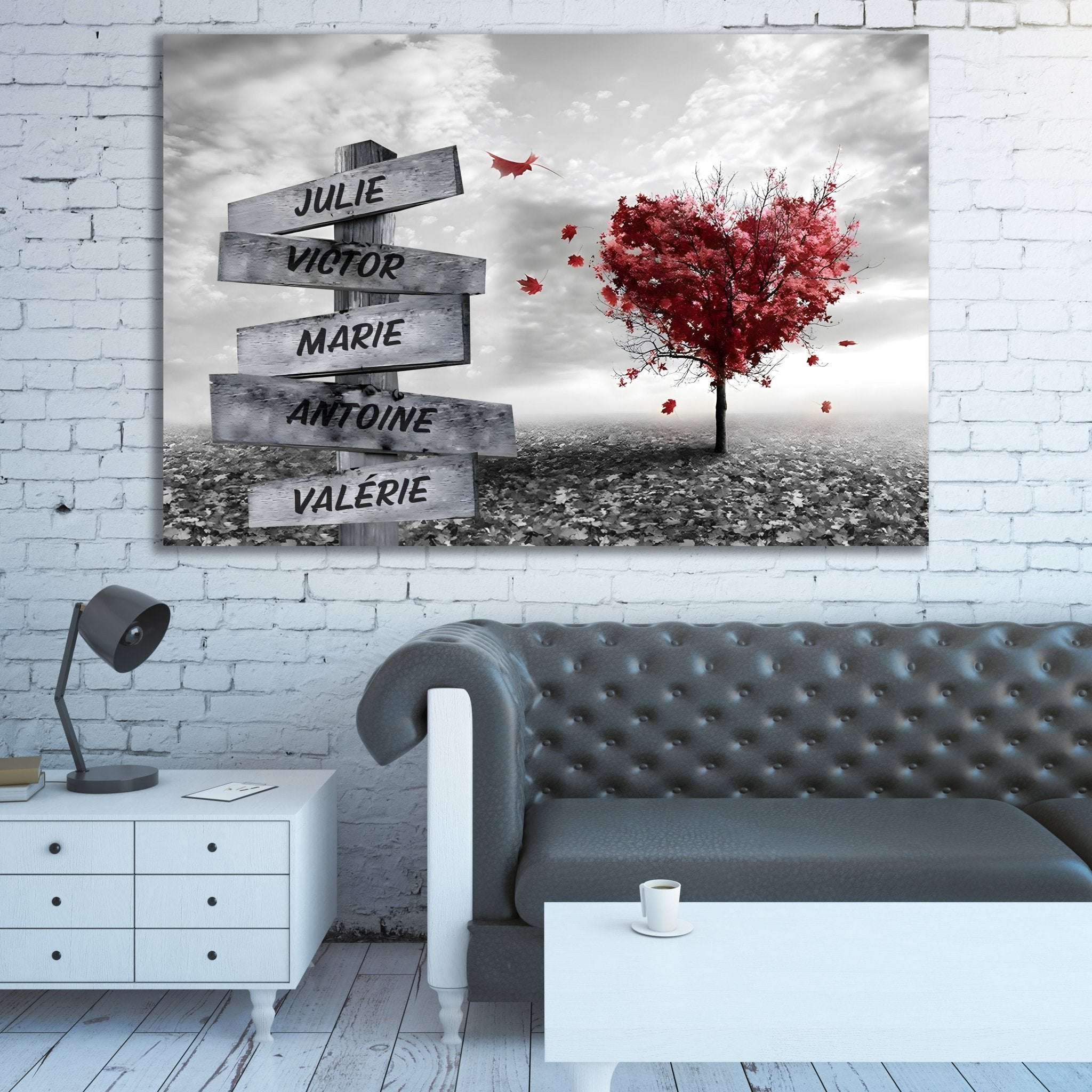Tableau Personnalisé pour Famille | The Art Avenue