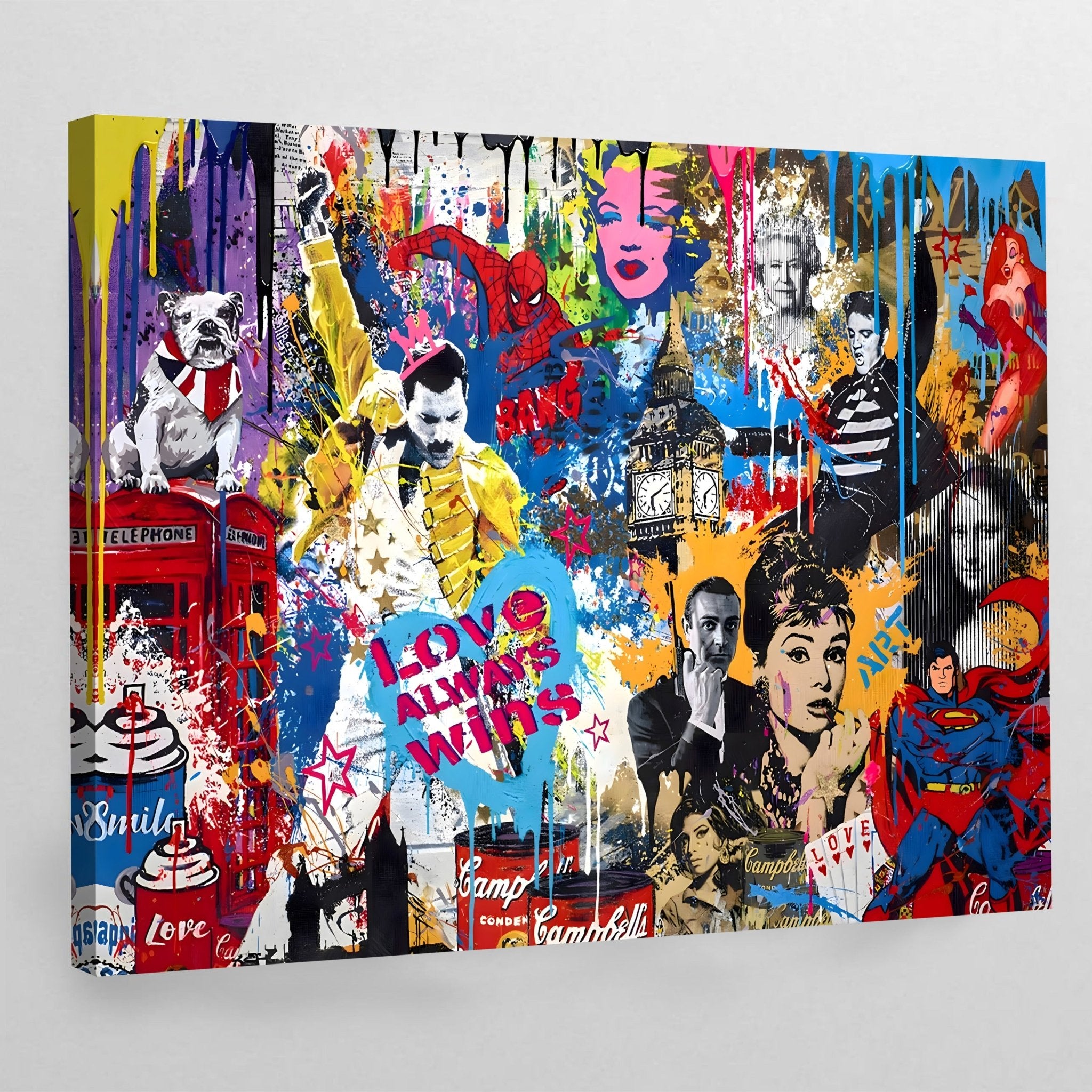 Tableau Pop Culture Street Art | The Art Avenue