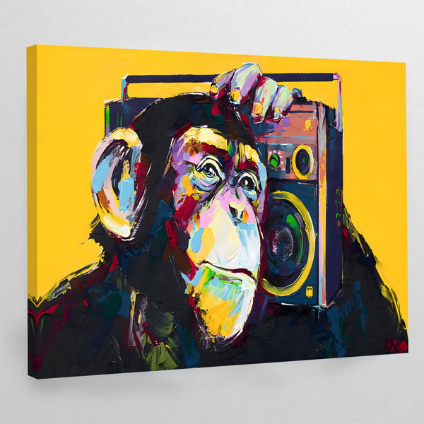 Tableau Singe : Art Animalier et Peintures de Primates Originales - The ...