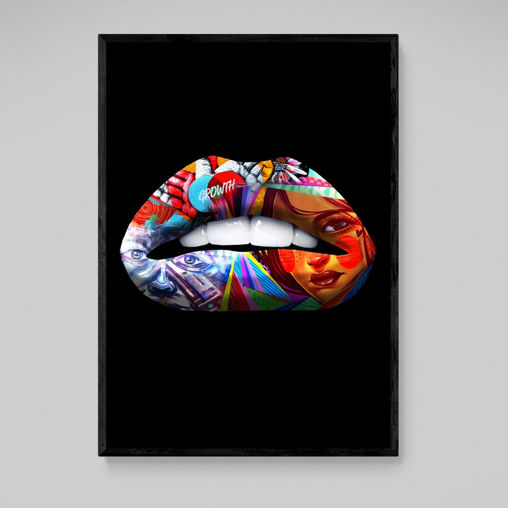 Tableau Bouche Street Art | The Art Avenue